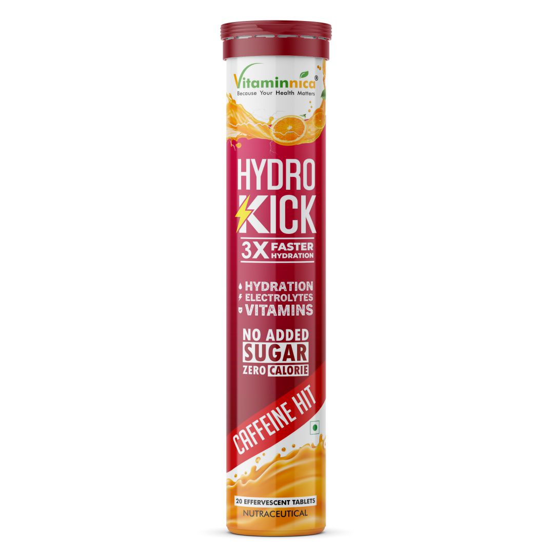 Vitaminnica Hydro Kick- 20 Effervescent Tablets | Hydration + Energy B ...